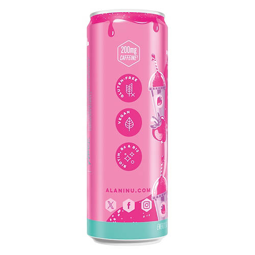 Alani NU Alani Pink Slush Energy Drink, 12 fl oz can